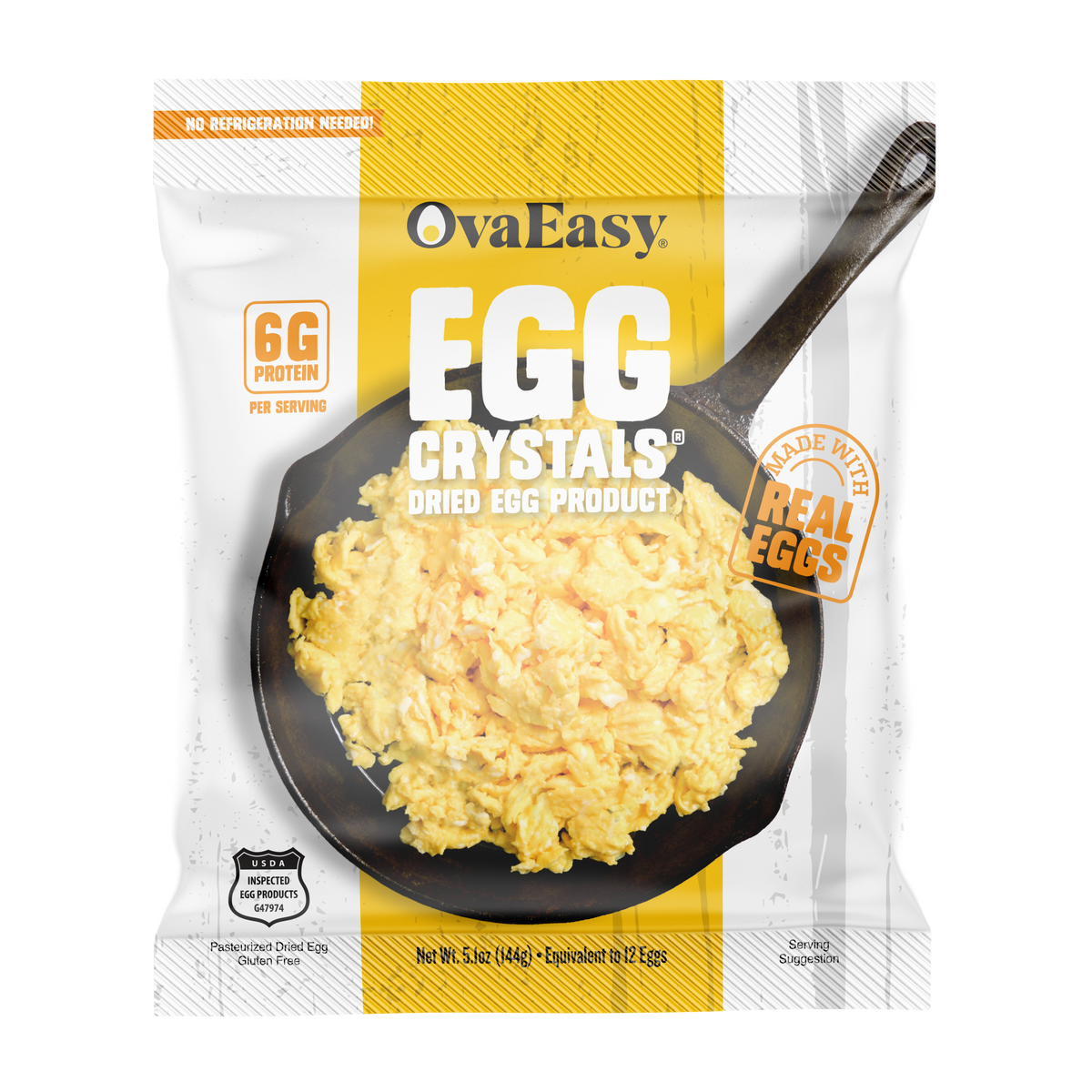 Stock Up On OvaEasy’s Long-Lasting Whole Egg Crystals