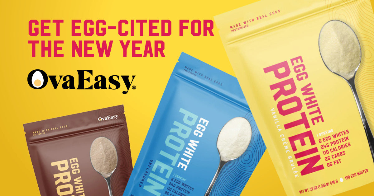 All-Natural Egg White Protein Powder - OvaEasy